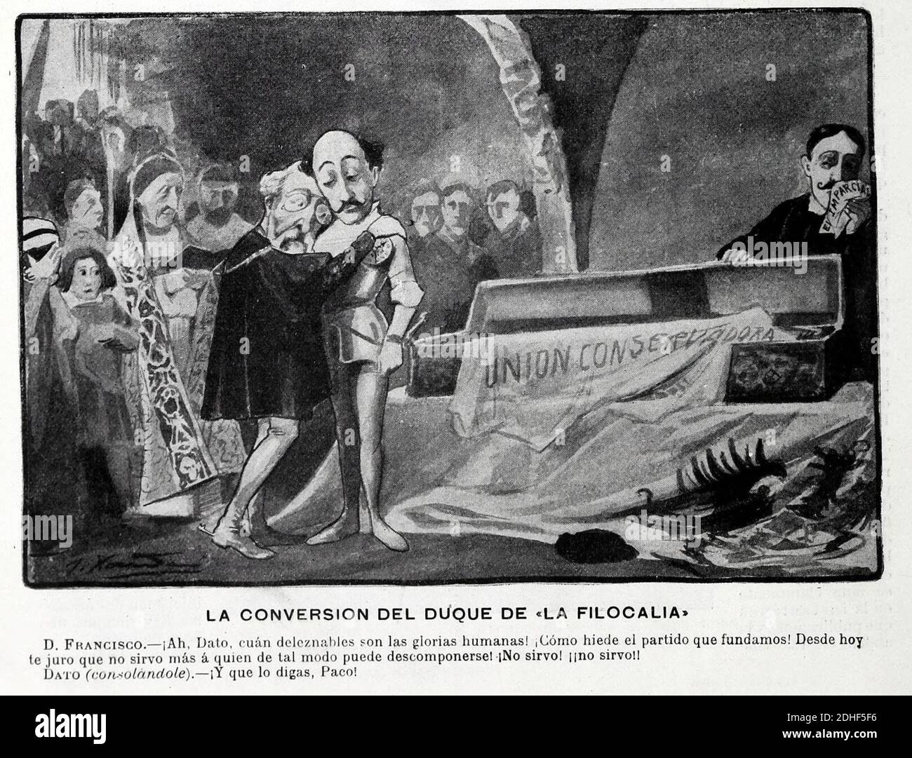 La conversión del duque de «la Filocalia», de Xaudaró Stock Photo - Alamy