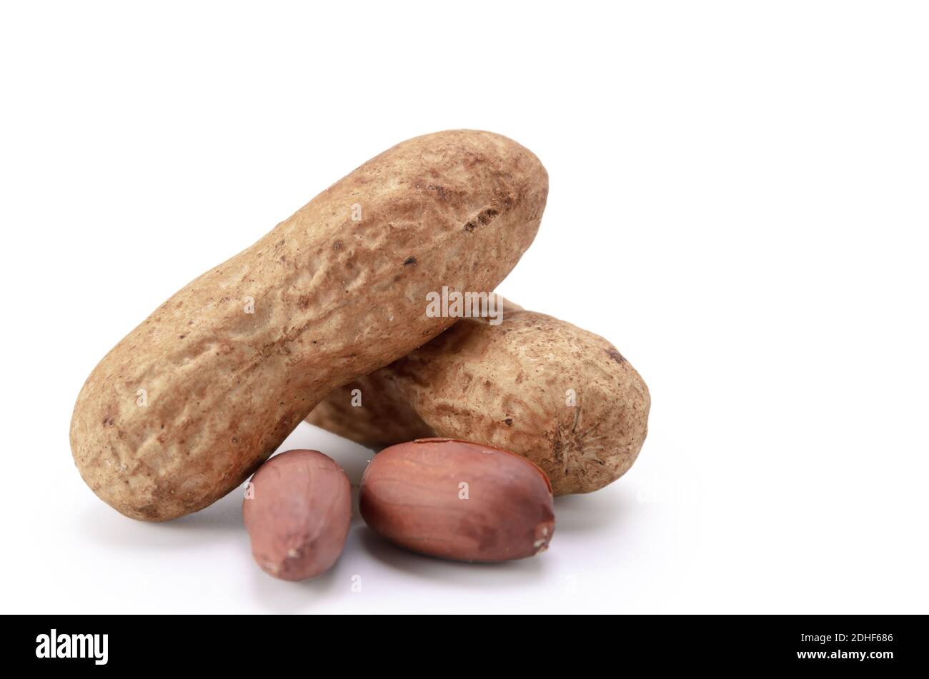 Peanuts broken Cut Out Stock Images & Pictures - Alamy