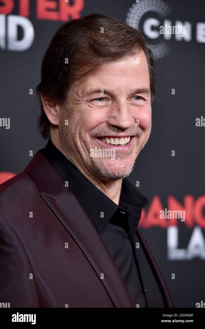 Michael Paré attends the Gangster Land premiere at the Egyptian Theatre ...