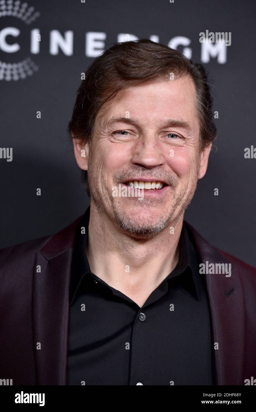 Michael Paré attends the Gangster Land premiere at the Egyptian Theatre ...