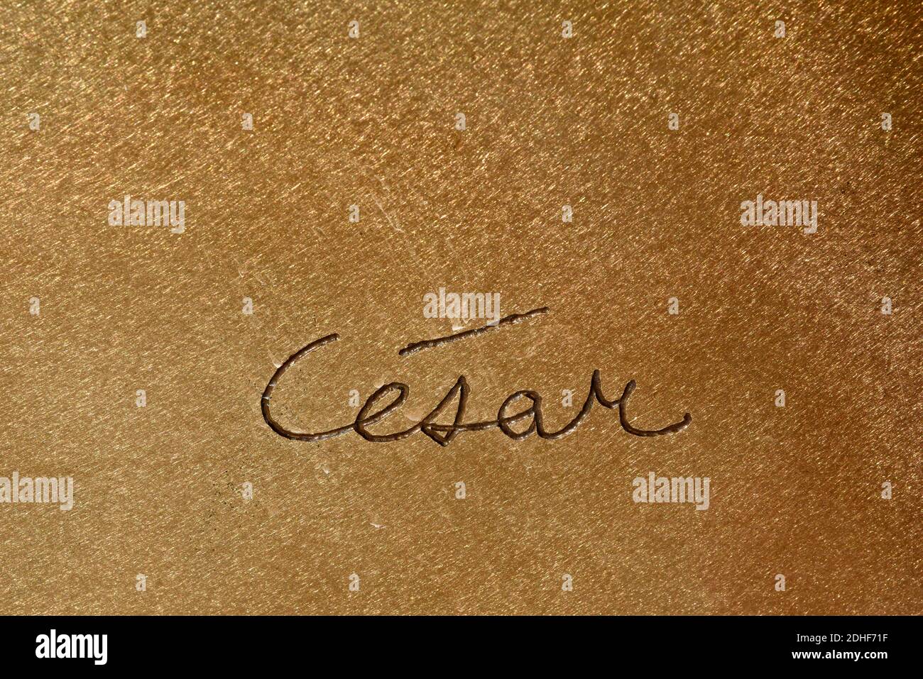 A giant thumb sculpture by late French artist Cesar Baldaccini, known ...