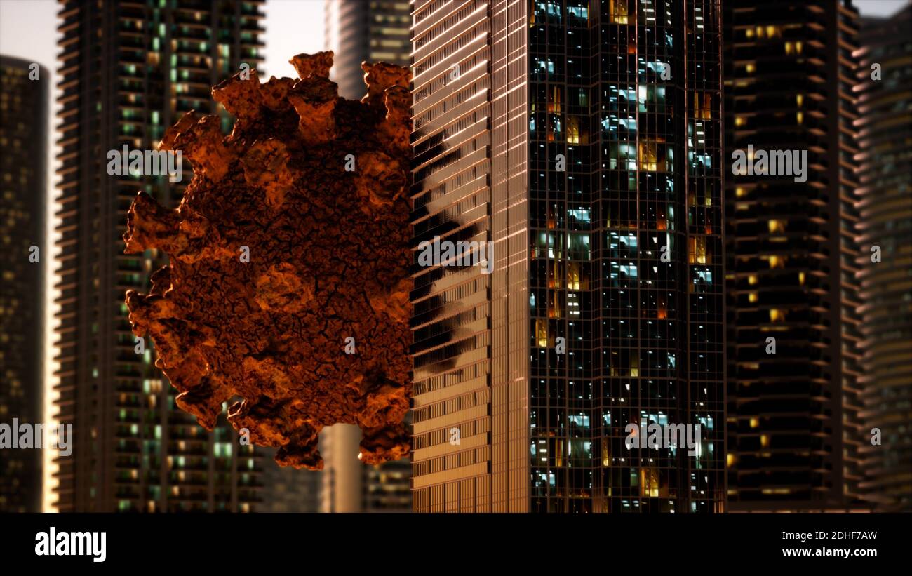 Empty city caused quarantine hi-res stock photography and images - Alamy