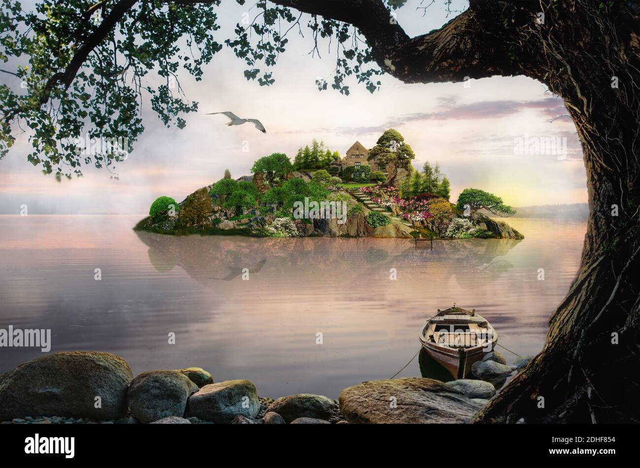 Home, cloud, dream hi-res stock photography and images - Alamy