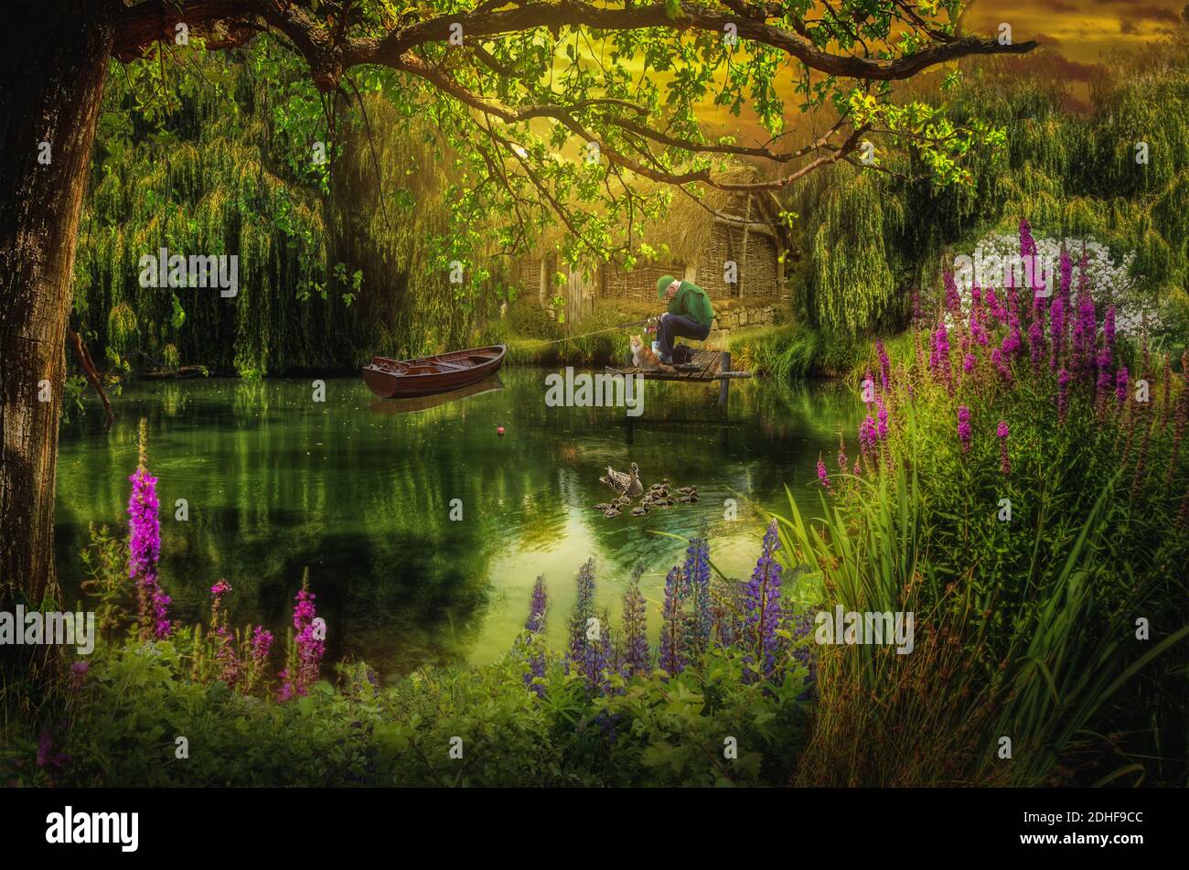 Fairy lake hi-res stock photography and images - Alamy