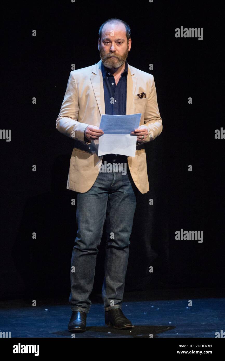 Arthur Nauzyciel attends the Tribute to Actress Jeanne Moreau at Odeon ...