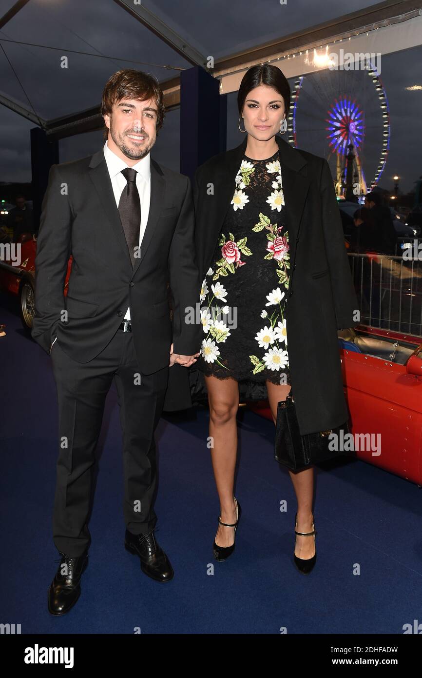 Formula 1 World Champions Fernando Alonso and his wife Linda Morselli ...