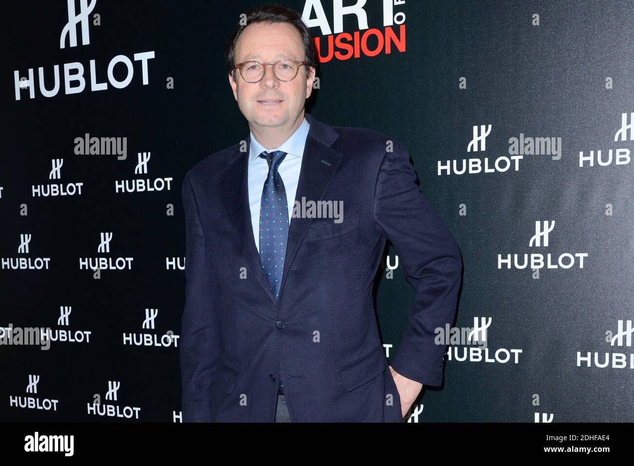 Pascal Grizot attending the Hublot and Berluti Watches Unveiling at the ...