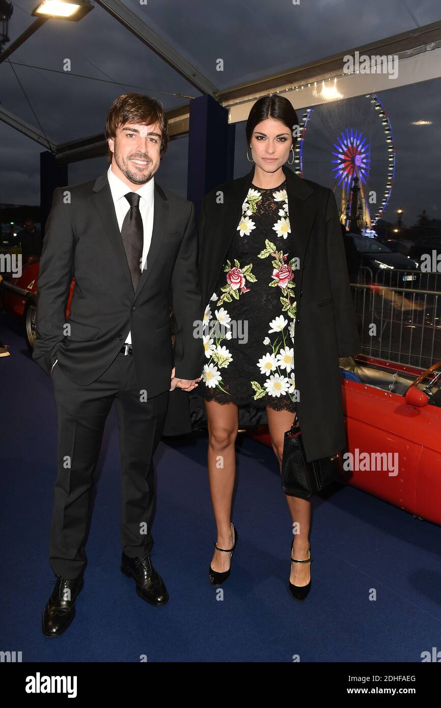 Formula 1 World Champions Fernando Alonso and his wife Linda Morselli ...