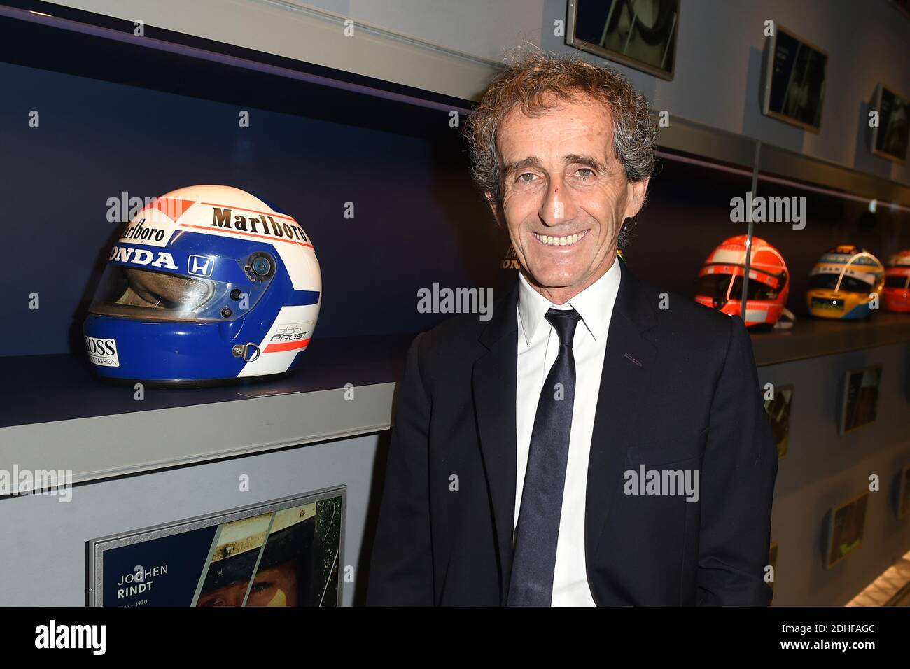 Formula 1 Word Champions Alain Prost attending the FIA Hall of Fame ...