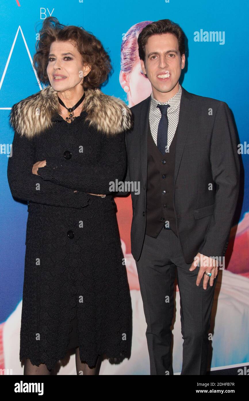 Actress Fanny Ardant and Director Tom Volf attends the 'Maria by Callas ...