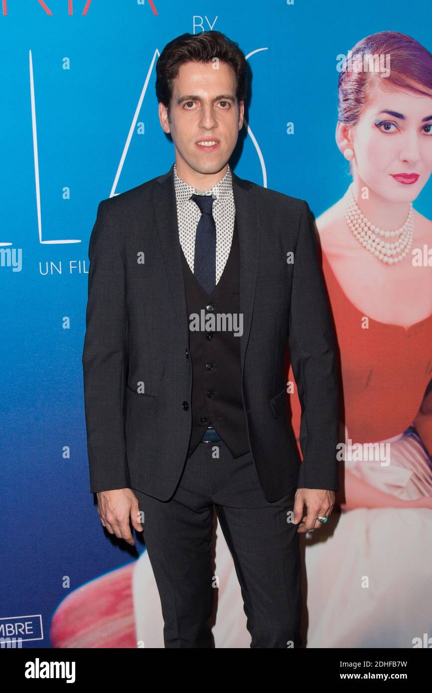 Director Tom Volf attends the 'Maria by Callas' documentary Paris film premiere at UGC Normandie ...