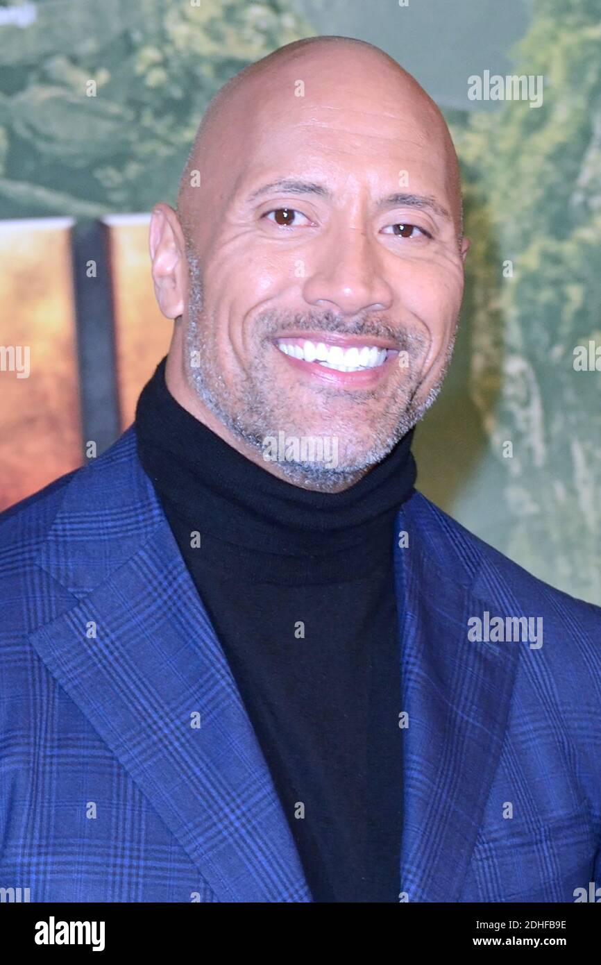 Actor Dwayne Johnson a.k.a. The Rock attending the Jumanji : Welcome to ...