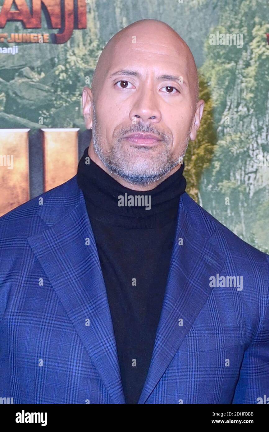 Actor Dwayne Johnson a.k.a. The Rock attending the Jumanji : Welcome to ...