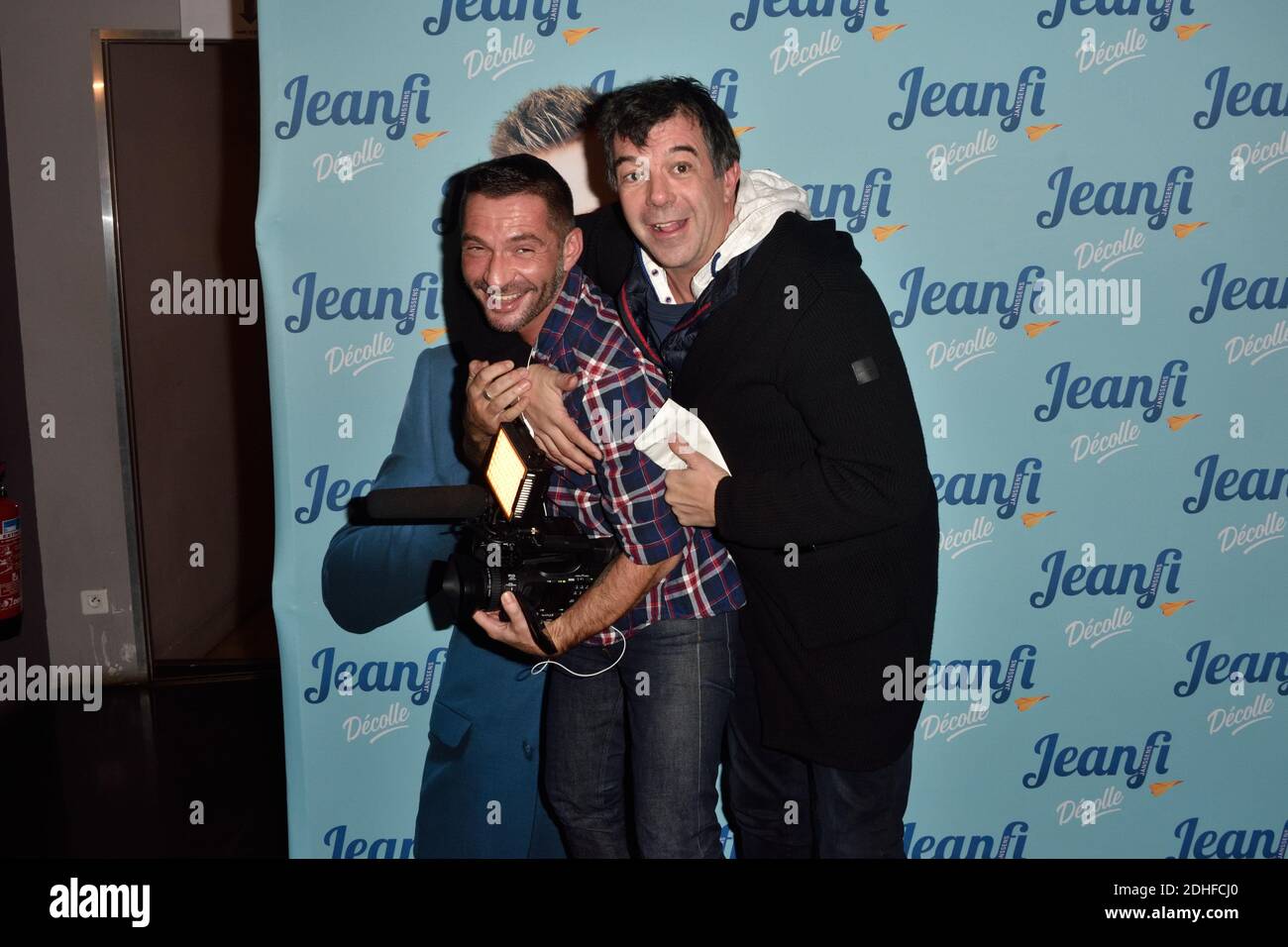 Stephane Plaza assiste a la generale du spectacle de Jeanfi Janssens a ...