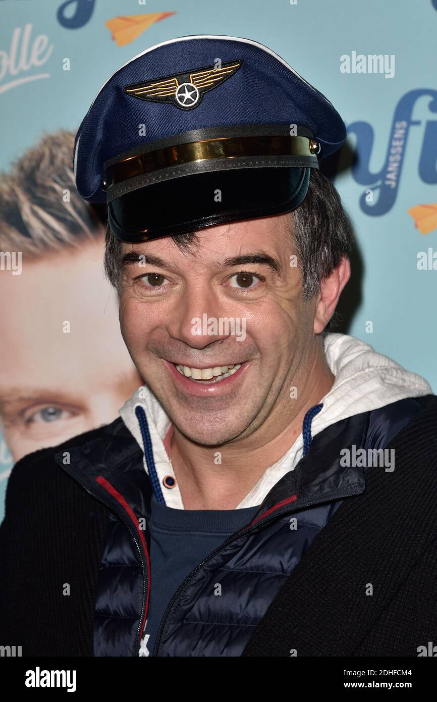 Stephane Plaza assiste a la generale du spectacle de Jeanfi Janssens a ...