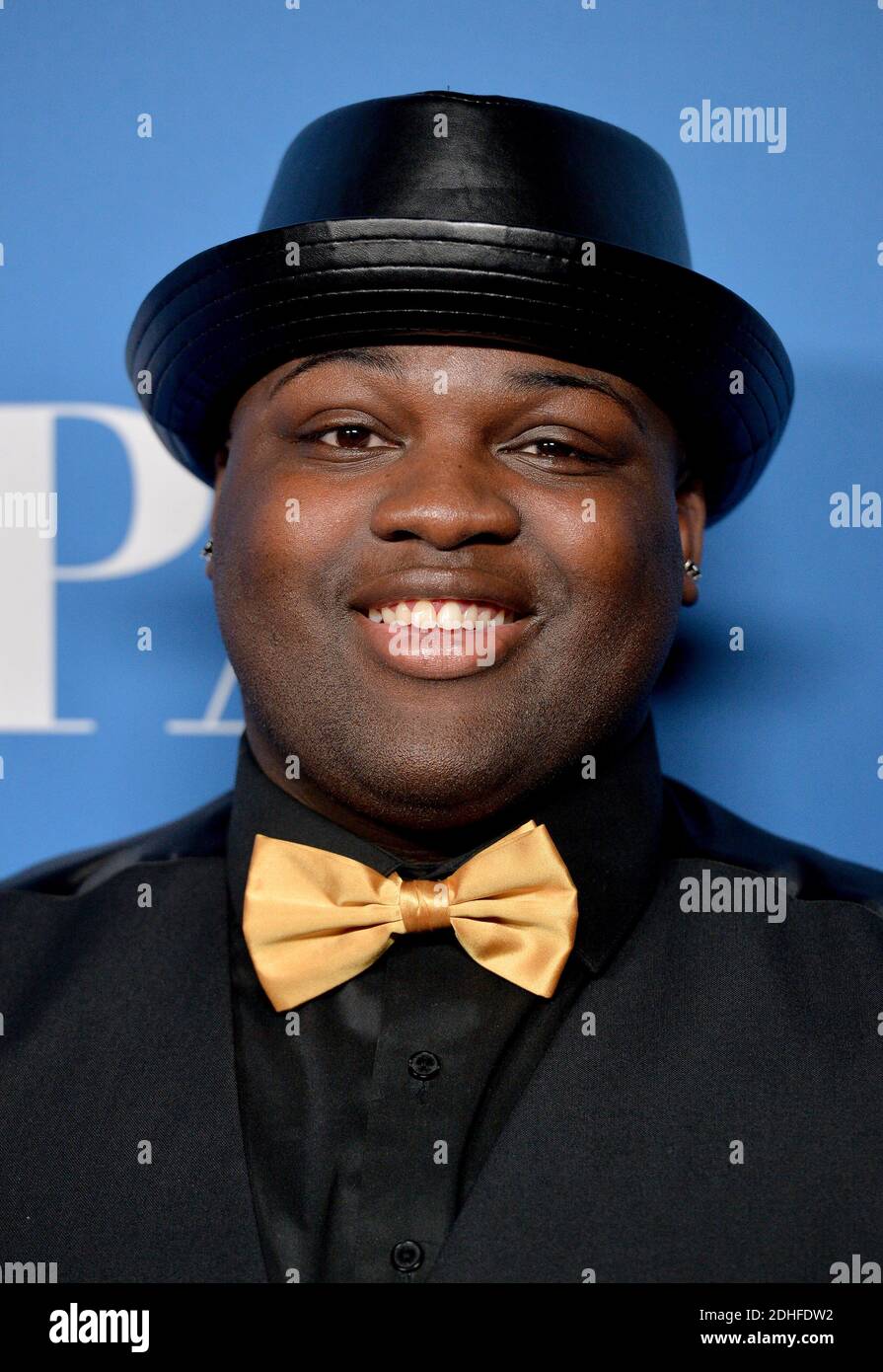 Wavyy Jonez attends the Golden Globes 75th anniversary special ...