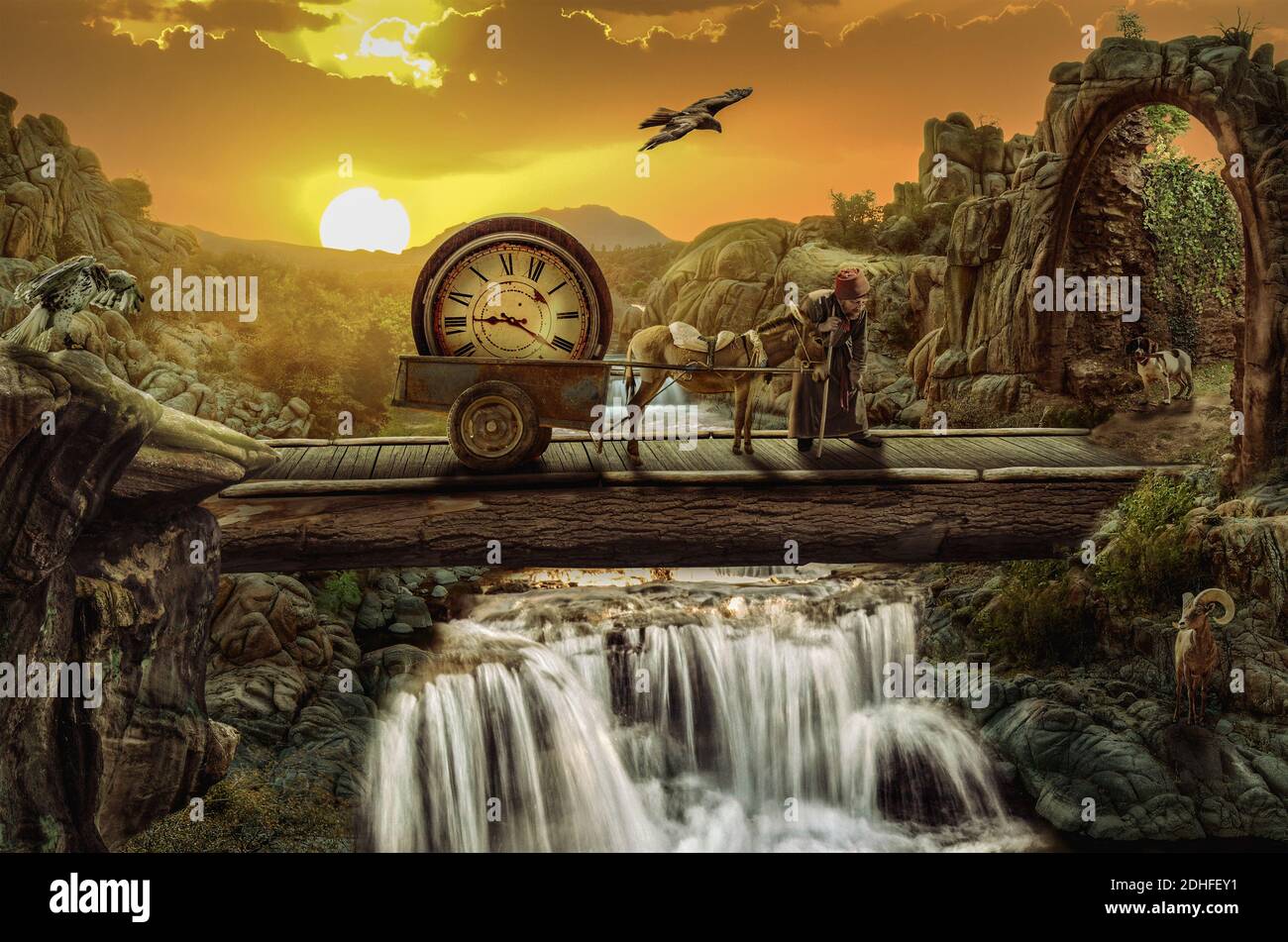 Time is an illusion hi-res stock photography and images - Alamy