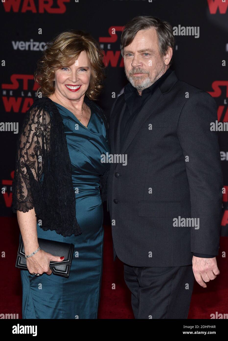 Mark Hamill, Marilou Hamill attend the world premiere of Disney ...