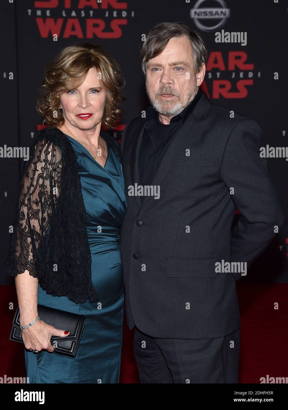 Mark Hamill, Marilou Hamill attend the world premiere of Disney ...