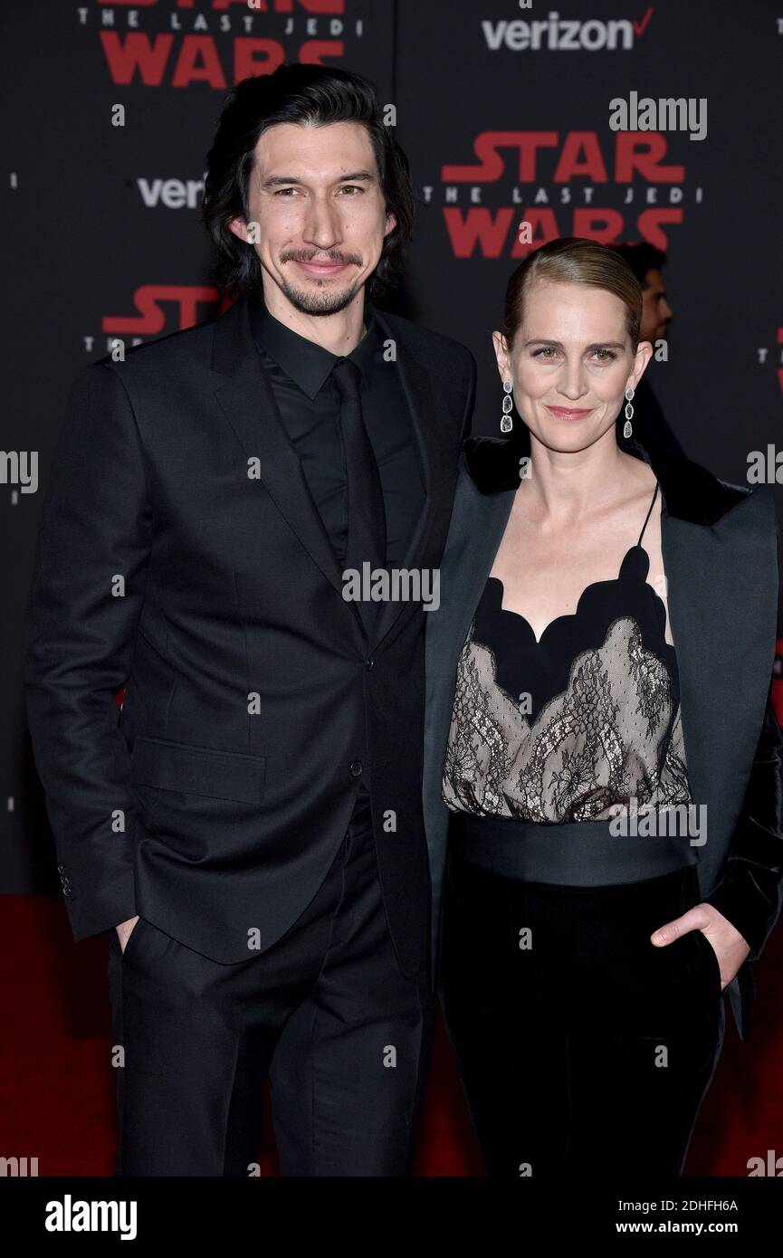 Adam Driver attends the world premiere of Disney Pictures and Lucasfilm ...