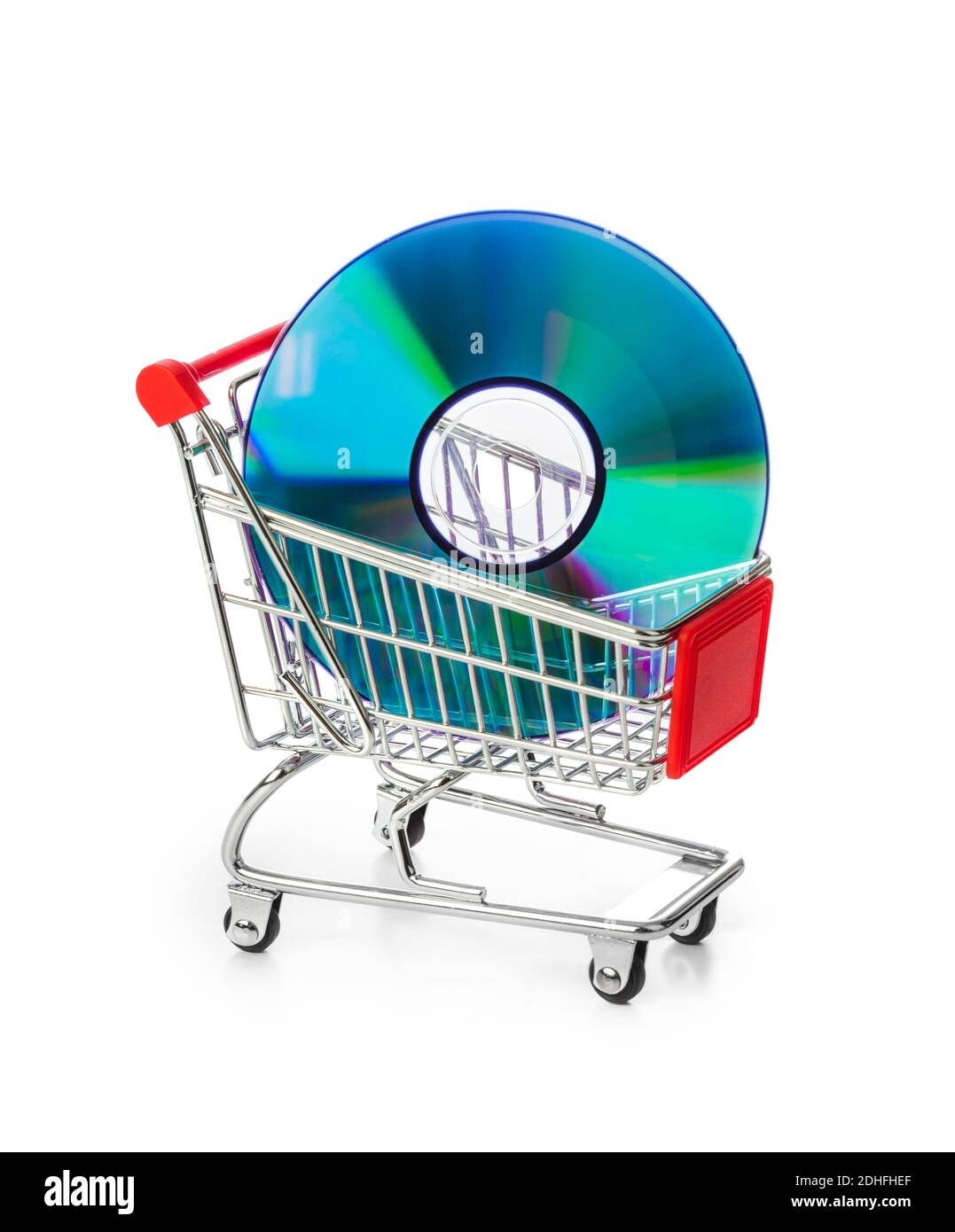 Shopping cart with cd hi-res stock photography and images - Alamy