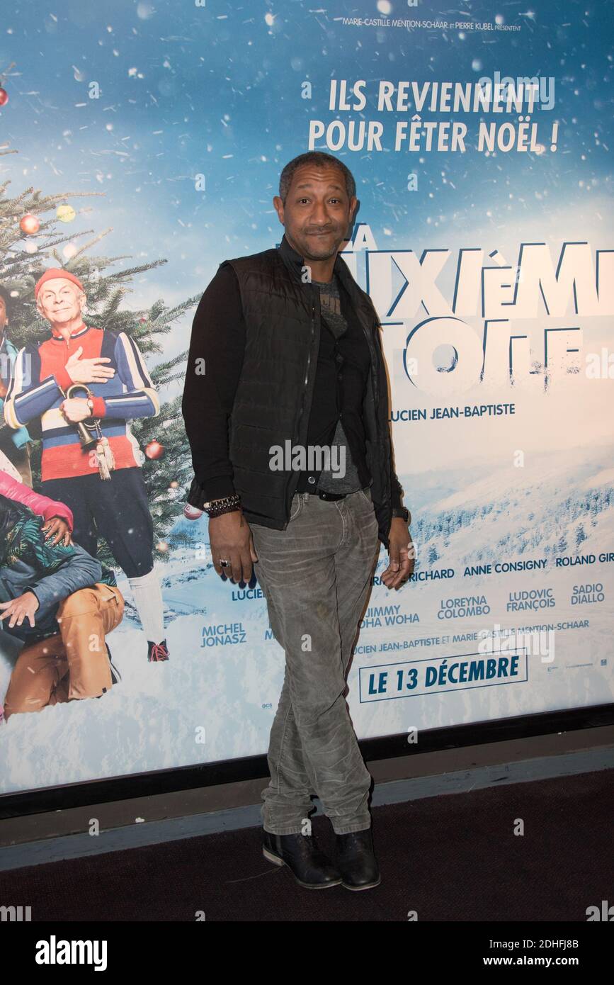 Edouard Montoute attending the premiere of 'La deuxieme etoile' movie ...