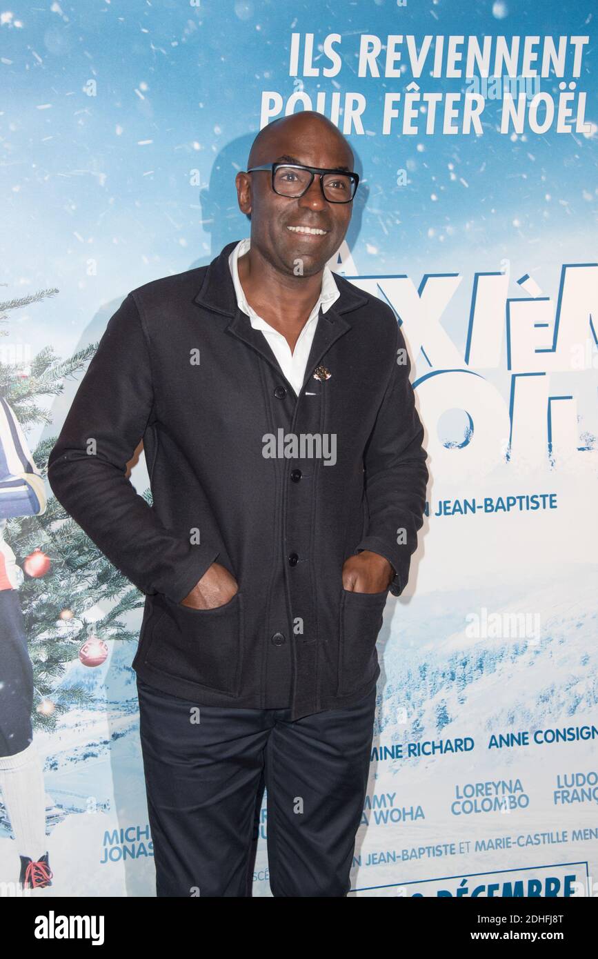 Lucien Jean-Baptiste attending the premiere of 'La deuxieme etoile ...