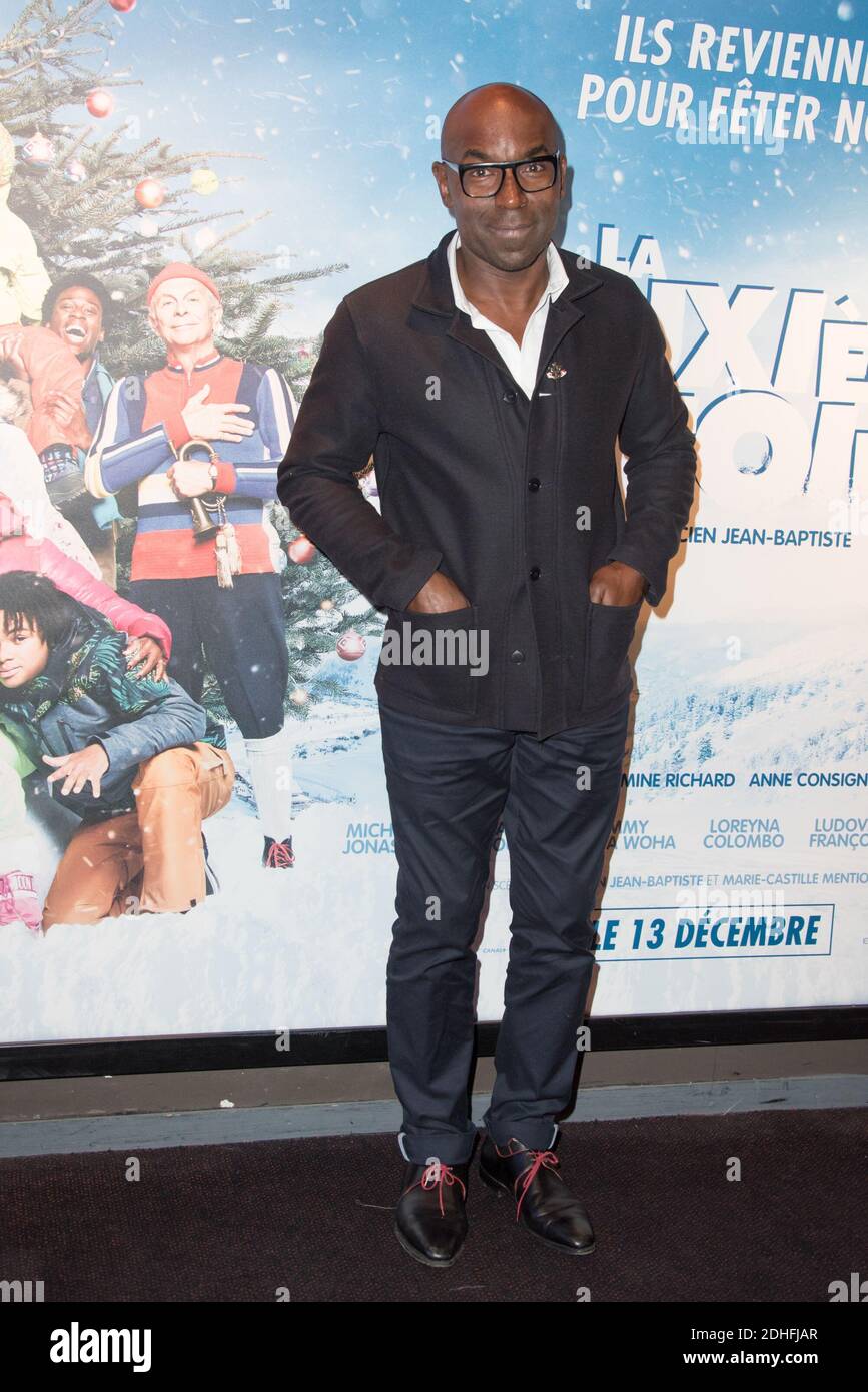 Lucien Jean-Baptiste attending the premiere of 'La deuxieme etoile ...