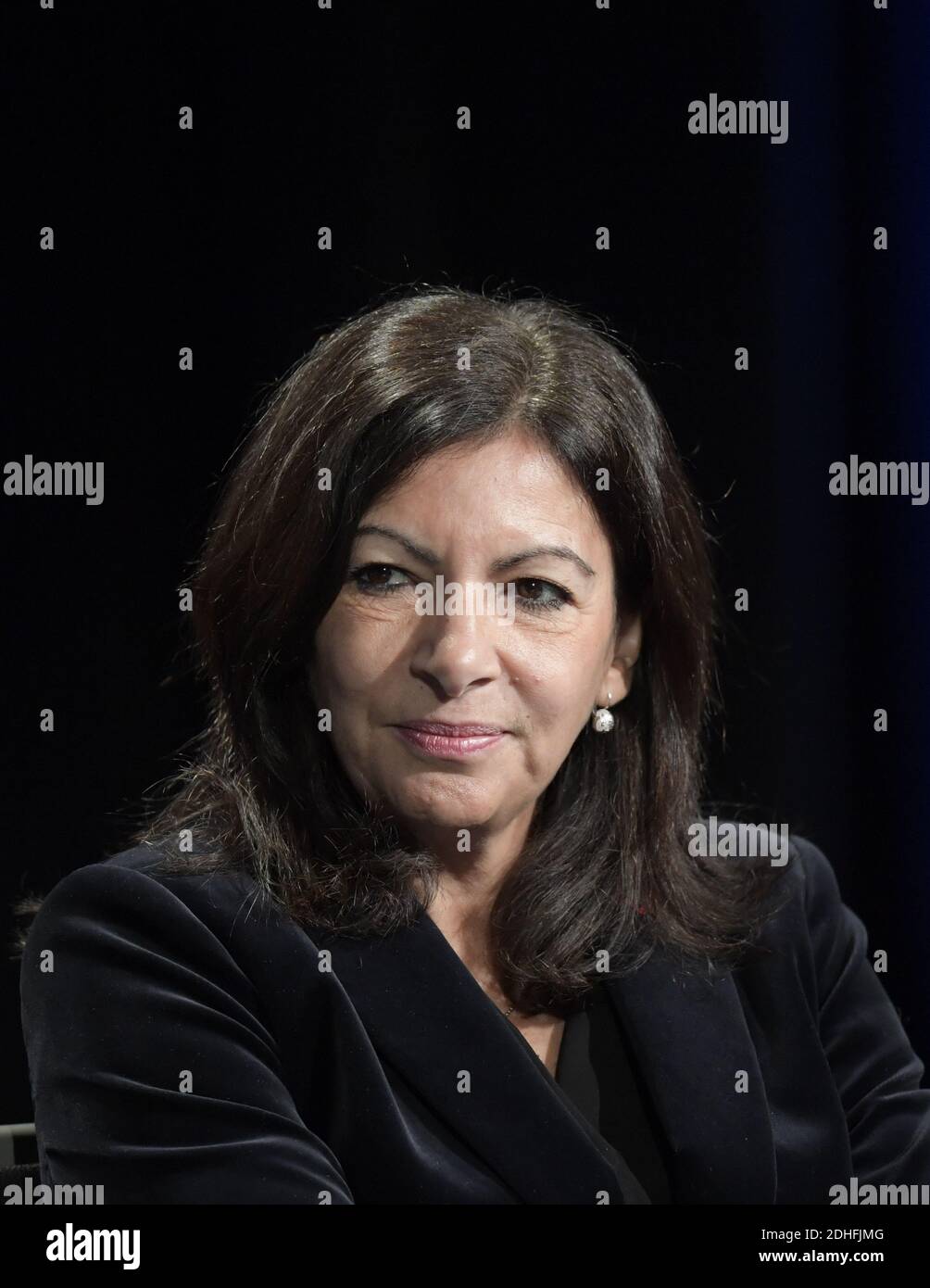 Anne Hidalgo attending the 8th annual national convention of the ...