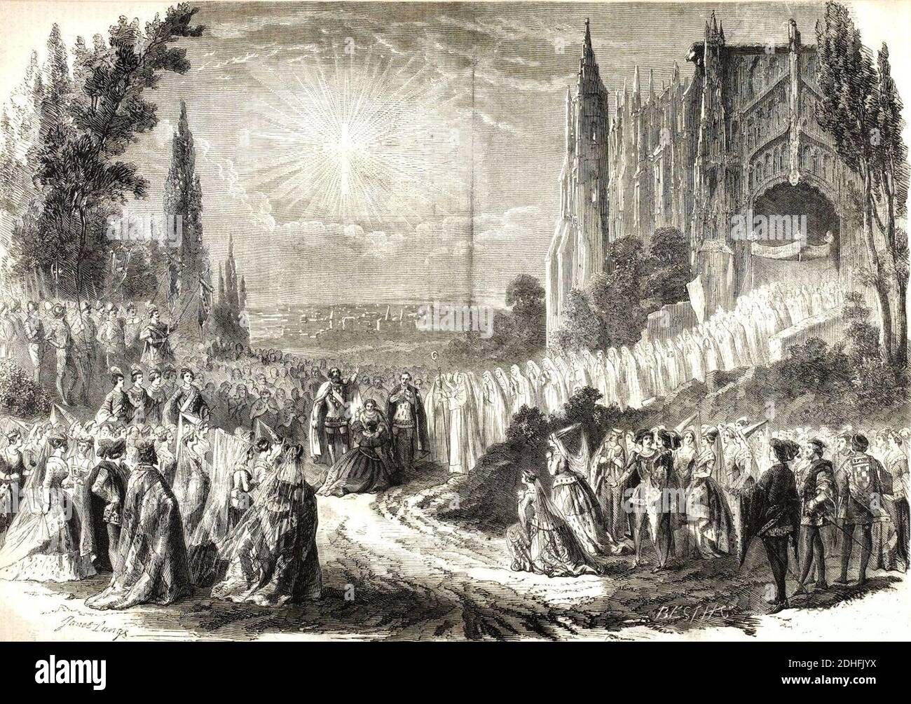 La Magicienne, Act 5 Stock Photo - Alamy