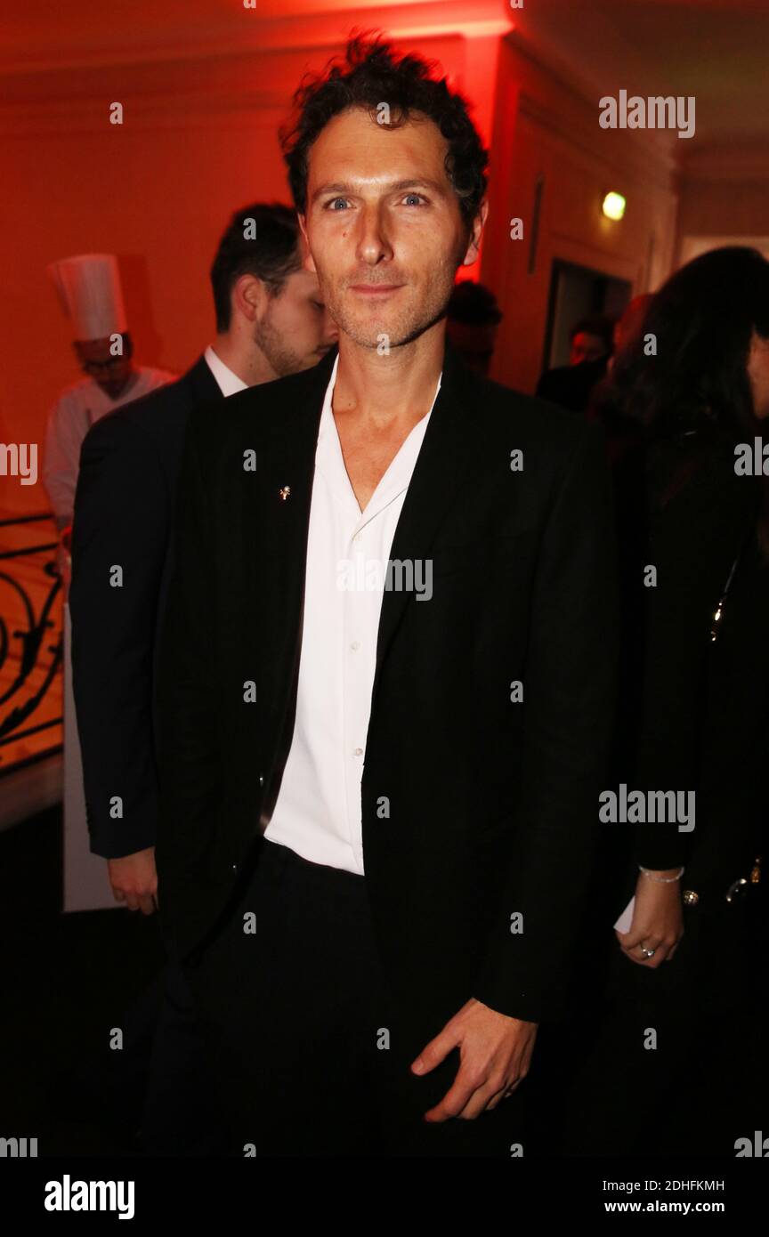 Simon Buret attending at "LINK pour AIDES" dinner held at the Pavlllon ...