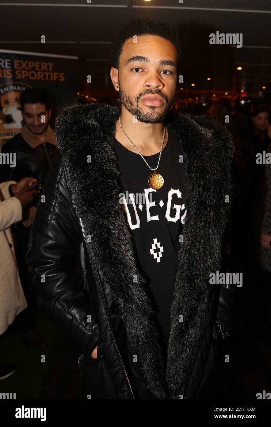 Maejor Ali lors de la Soiree de lancement de l'application Smart Phone ...