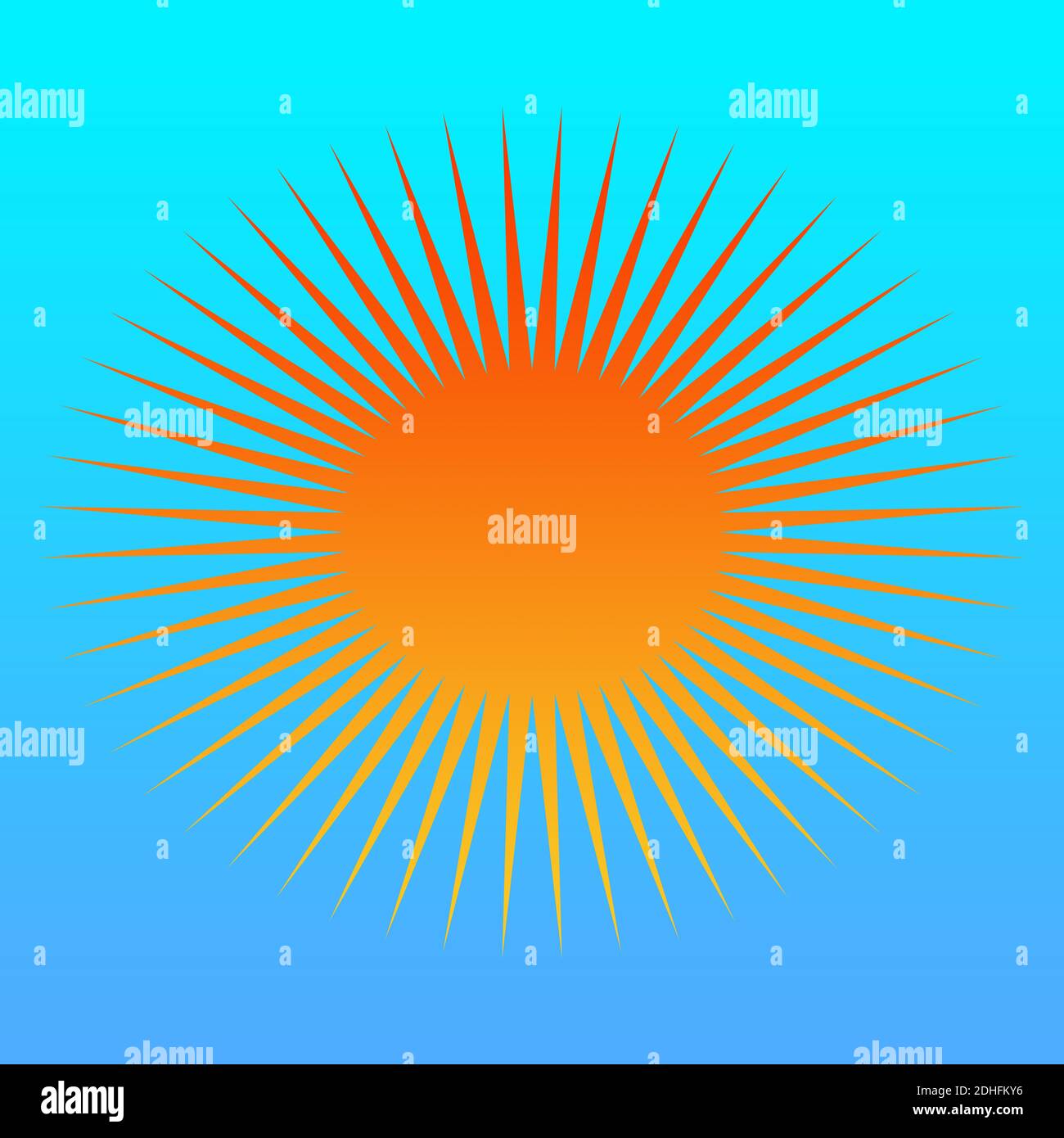 An abstract orange burst shape background image Stock Photo - Alamy