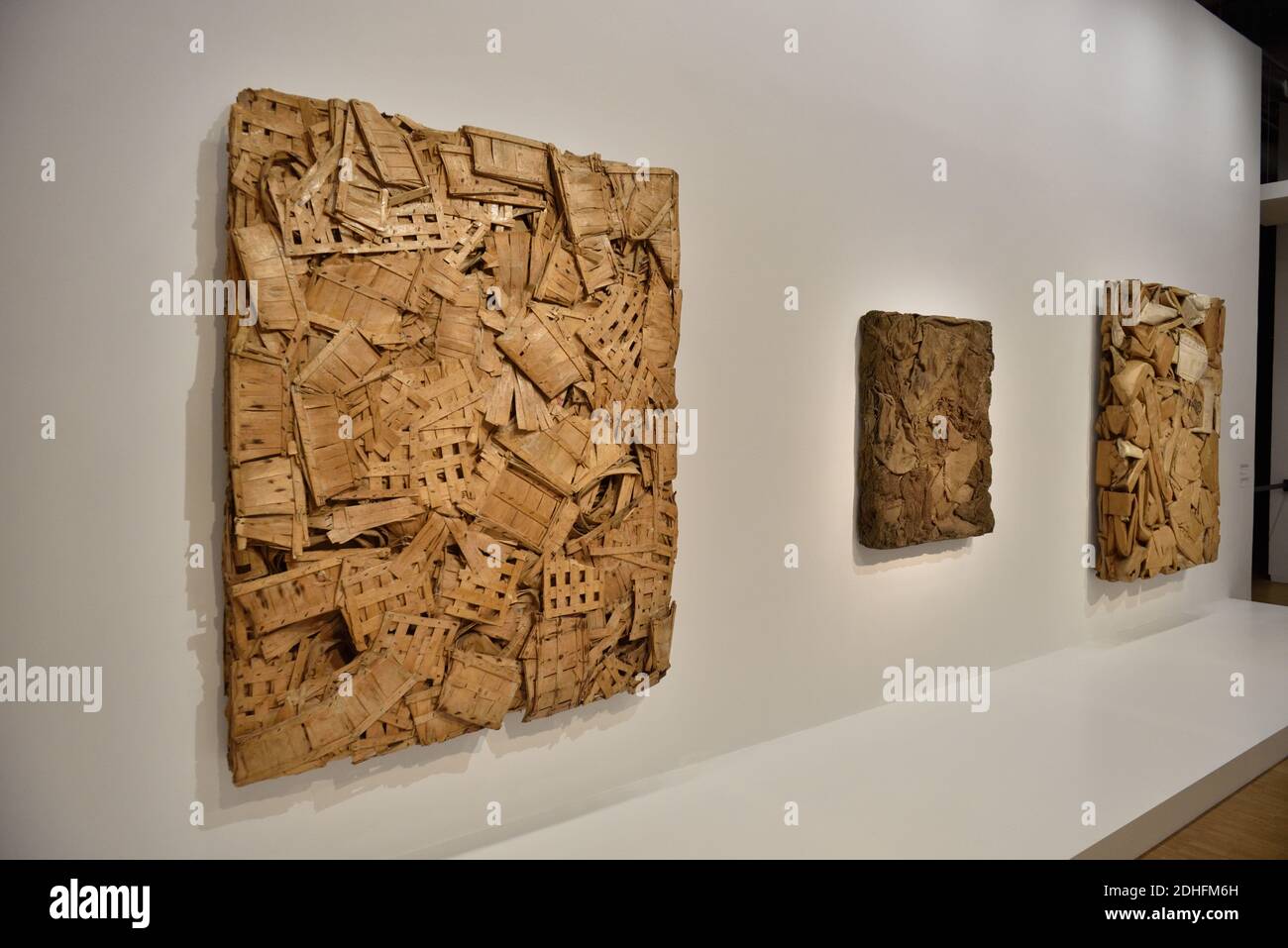 Retrospective du sculpteur Cesar au Centre Pompidou a Paris, France, le ...