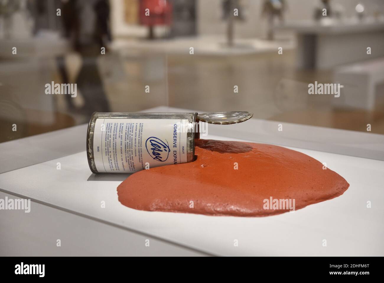 Retrospective du sculpteur Cesar au Centre Pompidou a Paris, France, le ...