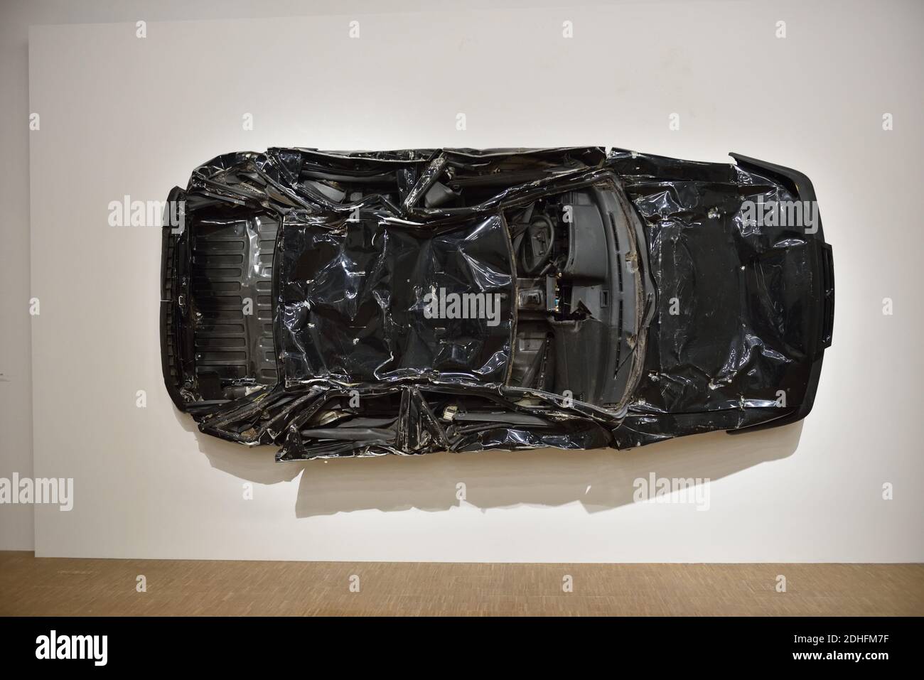 Retrospective du sculpteur Cesar au Centre Pompidou a Paris, France, le ...