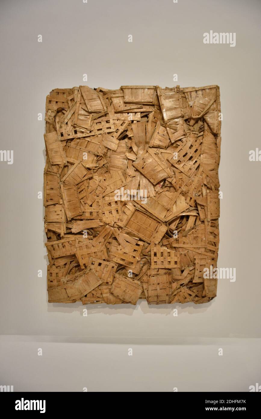 Retrospective du sculpteur Cesar au Centre Pompidou a Paris, France, le ...