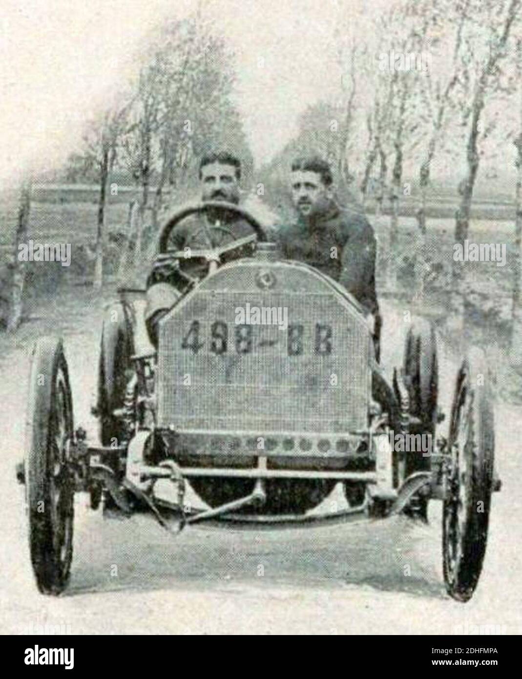 La Motobloc Grand Prix 1908 de Pierron pour le Grand Prix de France ...