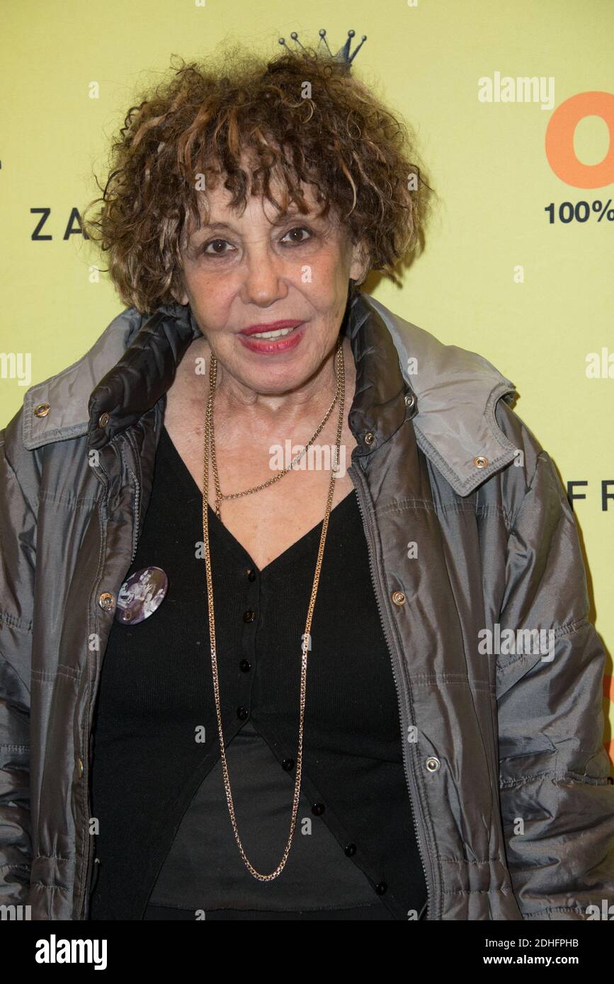 Liliane Rovere attending the launching of the new OCS Signature series ...