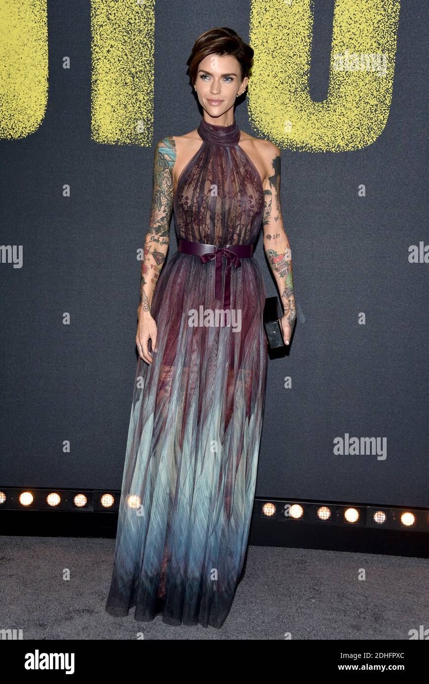Ruby Rose attends the premiere of Universal Pictures' 'Pitch Perfect 3 ...
