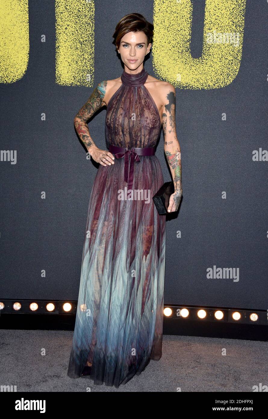 Ruby Rose attends the premiere of Universal Pictures' 'Pitch Perfect 3 ...