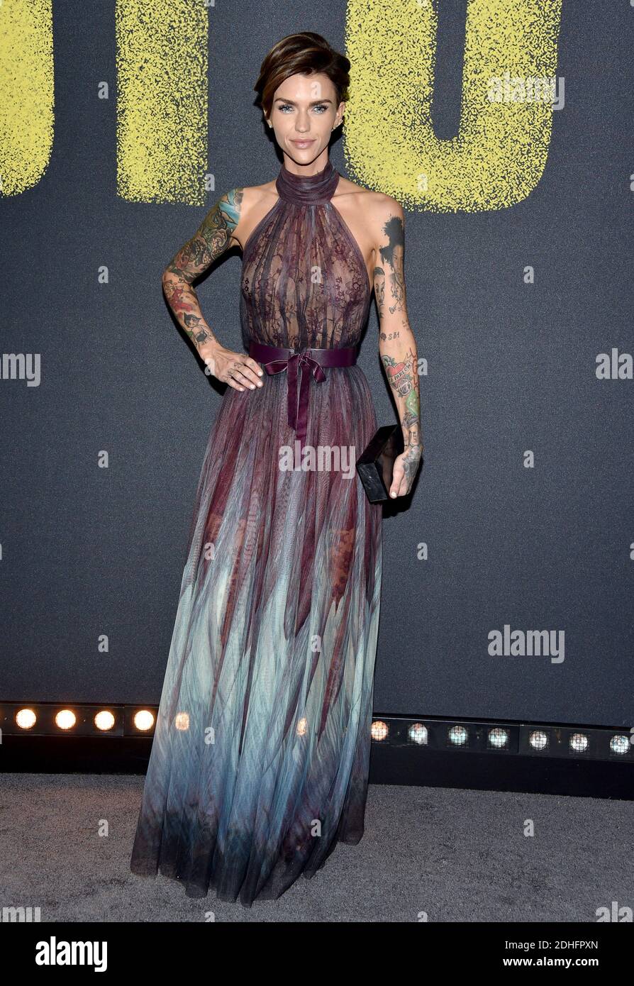 Ruby Rose attends the premiere of Universal Pictures' 'Pitch Perfect 3 ...