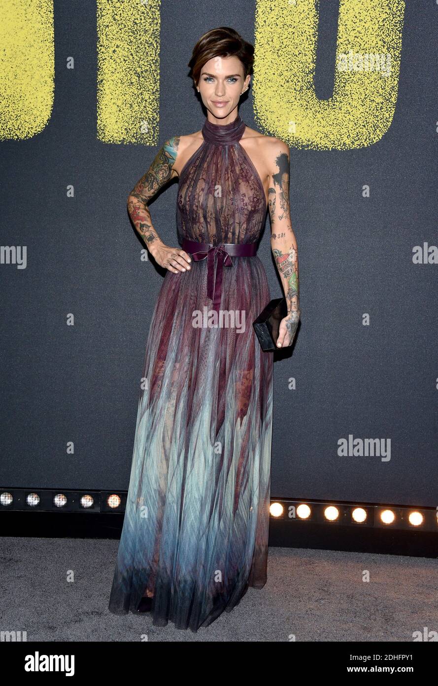 Ruby Rose attends the premiere of Universal Pictures' 'Pitch Perfect 3 ...