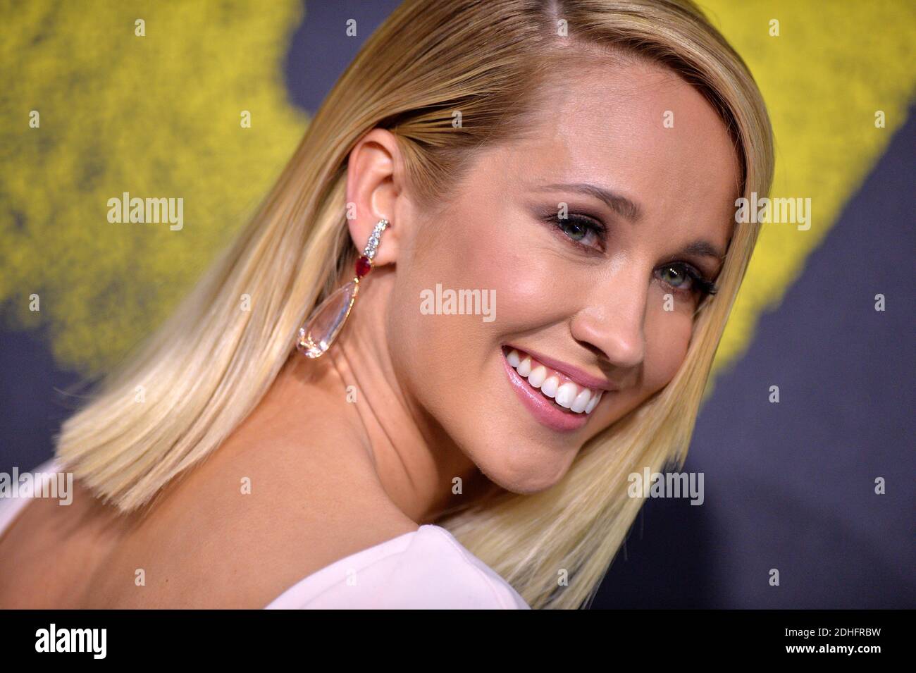 Anna Camp attends the premiere of Universal Pictures' 'Pitch Perfect 3 ...