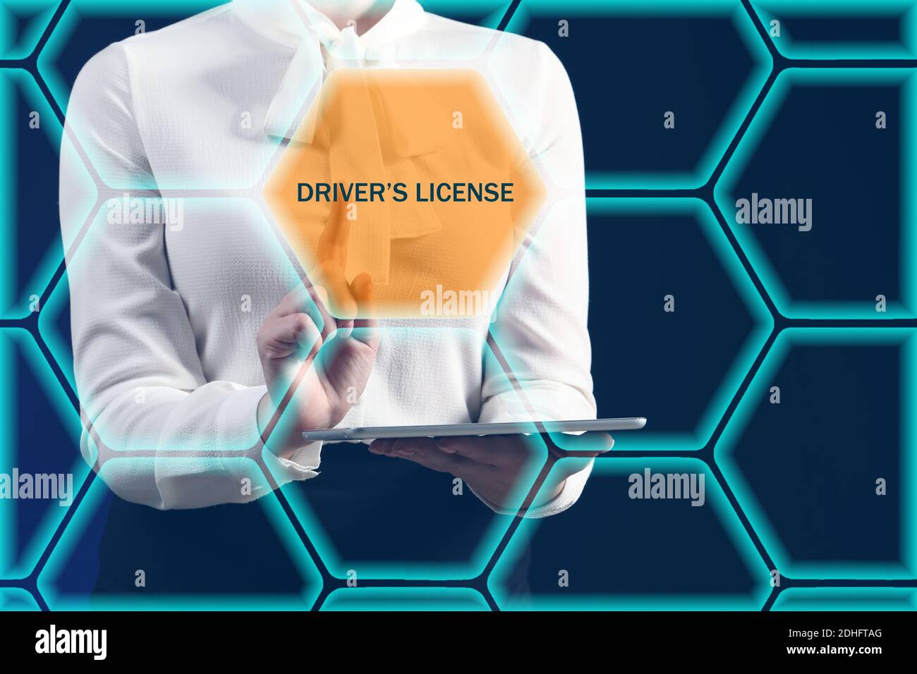 Digital driving licence hi-res stock photography and images - Alamy