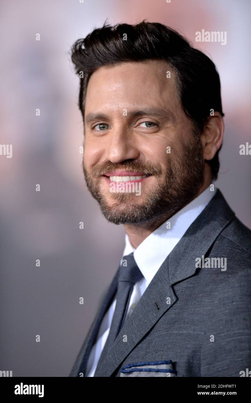 Édgar Ramírez attends the Premiere of Netflix's 'Bright' at Regency ...