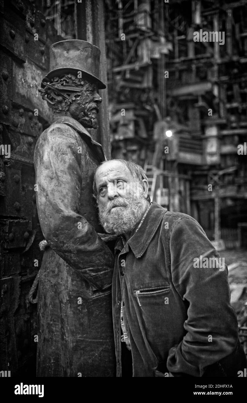 File photo of sculptor Cesar pictured in his workshop in Paris, France ...