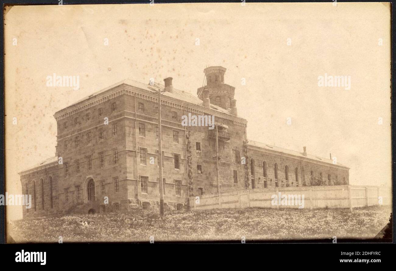La prison de Quebec vers 1895 Stock Photo - Alamy