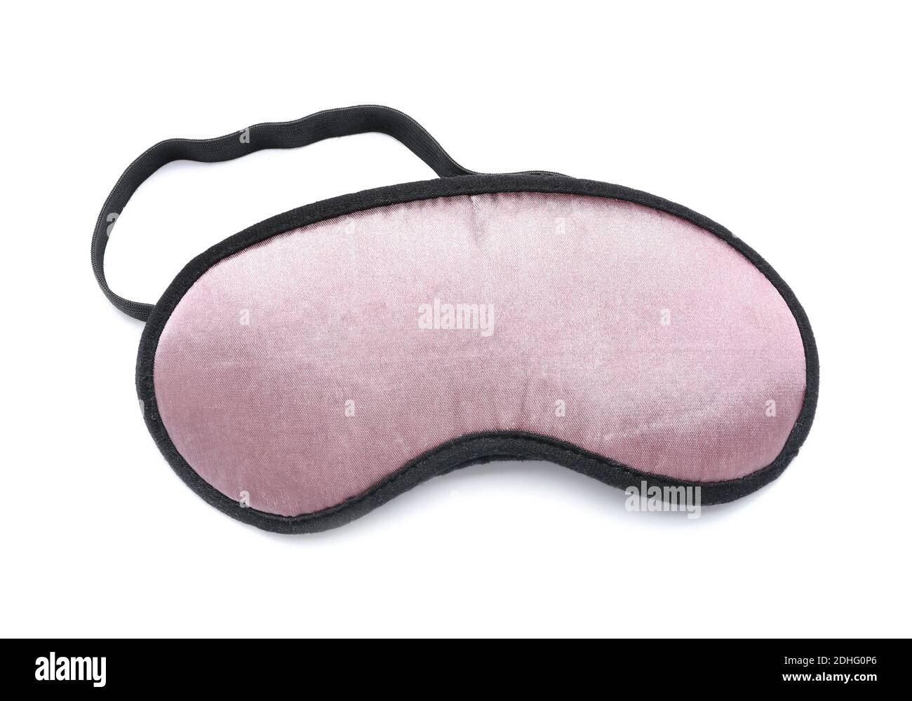 Sleep mask on white background Stock Photo - Alamy