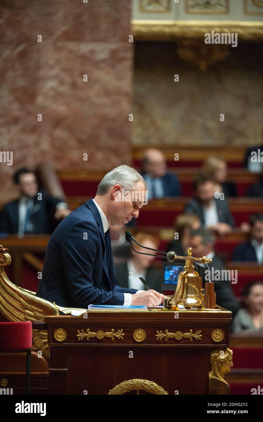 President Of French National Assembly Francois de Rugy at National ...